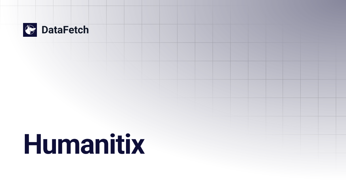 Humanitix | DataFetch